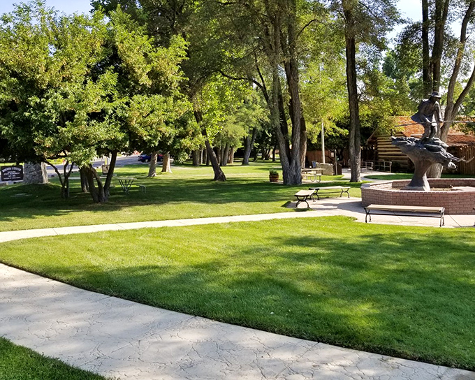 A slice of paradise where manicured lawns meet towering trees&mdash;Mormon Station State Historic Park offers tranquility with a side of history.