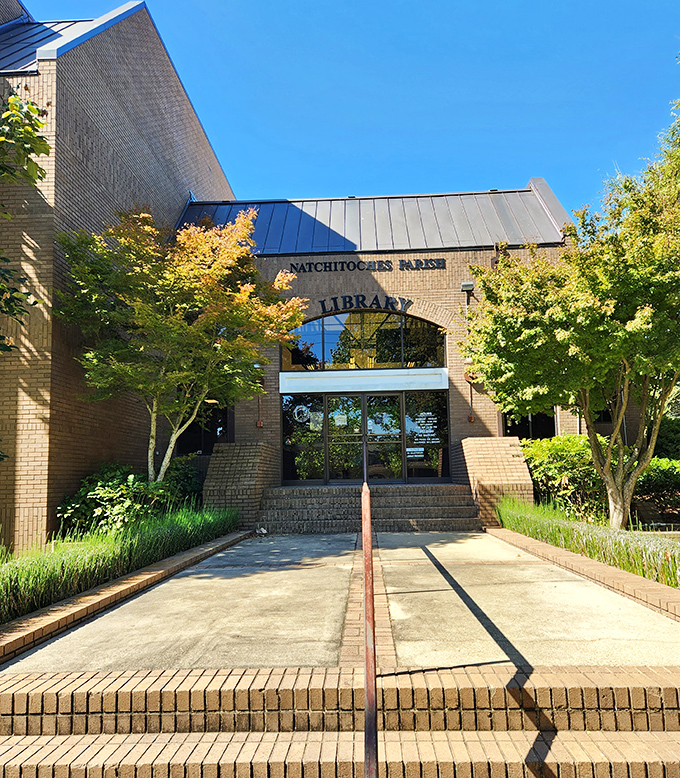 The Natchitoches Parish Library isn't just about books—it's retirement's secret weapon for free entertainment and air conditioning during August heat waves.