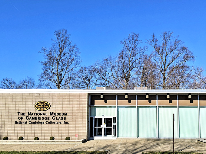 The National Museum of Cambridge Glass preserves the town's sparkling legacy. Where else can you find history so transparent about its past?