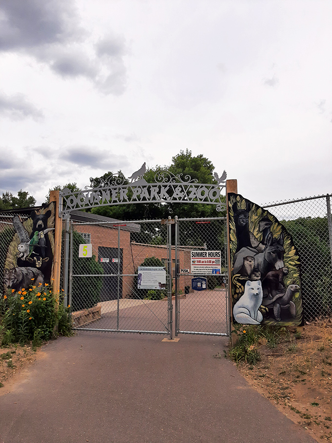 Ochsner Park Zoo's charming entrance promises animal encounters without the overwhelming crowds or wallet-draining admission fees of big-city counterparts.