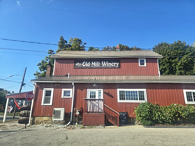 Old Mill Winery stands as a crimson beacon for wine lovers. Like your favorite cardigan &ndash; rustic, comfortable, and exactly what you need after a long day.