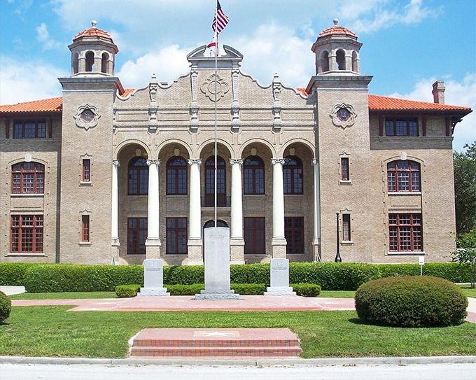 The historic Sumter County Courthouse stands as a testament to Florida's architectural heritage, its Spanish-Mediterranean style a refreshing departure from cookie-cutter condos.