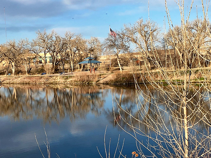 The South Platte River creates Sterling's natural soundtrack&mdash;rippling water, rustling cottonwoods, and the occasional splash of a fish that's clearly never heard of catch-and-release.