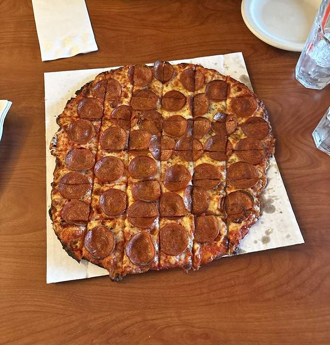 This isn't just pepperoni pizza&mdash;it's a masterclass in simplicity. Those perfectly curled cups of pepperoni create little pools of flavor that will haunt your dreams.