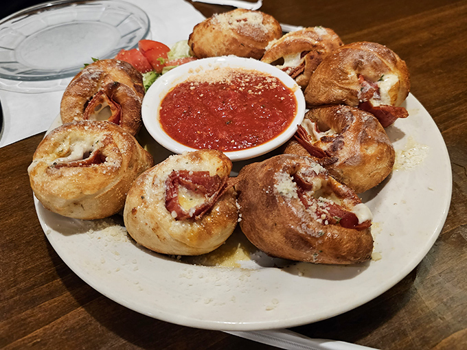 These aren't just pepperoni rolls&mdash;they're edible treasure chests where each bite reveals the perfect harmony of bread, cheese, and spicy meat.