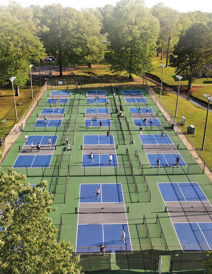 Pickleball paradise! Starkville's courts buzz with activity as retirees discover the perfect sport that's easier on the knees than tennis but just as addictive.