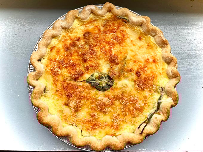 This quiche isn't just good looking&mdash;it's the Brad Pitt of savory pies, with a perfectly golden crust and filling that makes vegetables worth eating.
