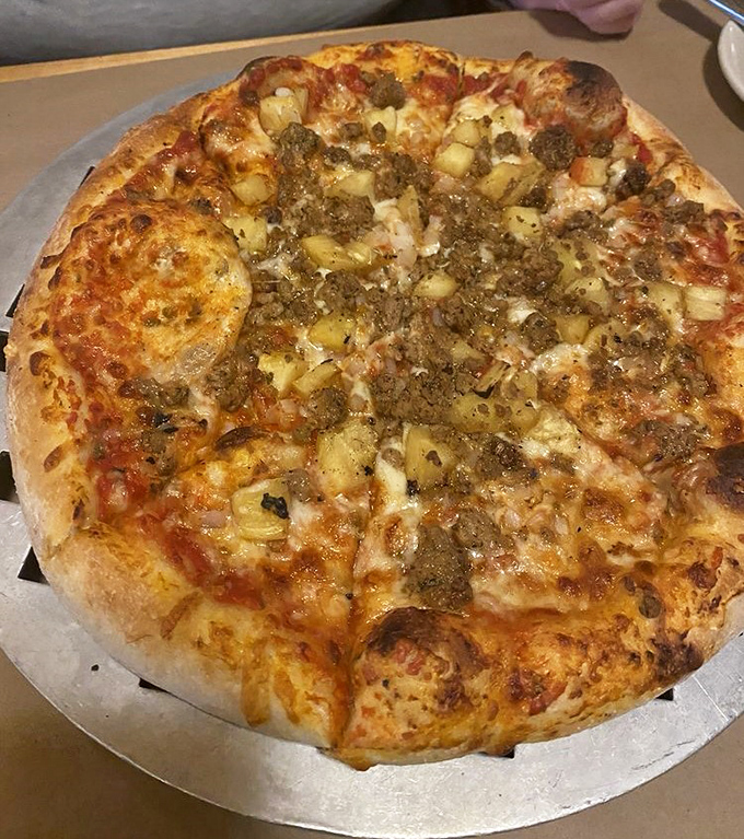 Not all heroes wear capes&mdash;some wear cheese and come topped with savory meat. This wood-fired pizza proves Union Woodshop isn't just a one-trick pony.