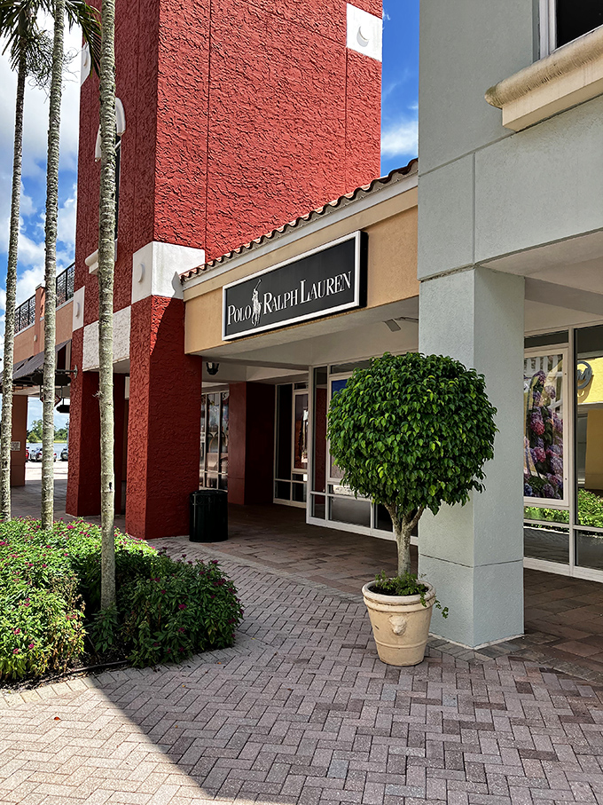 Polo Ralph Lauren brings preppy perfection to Estero, its classic American style nestled between swaying palms.