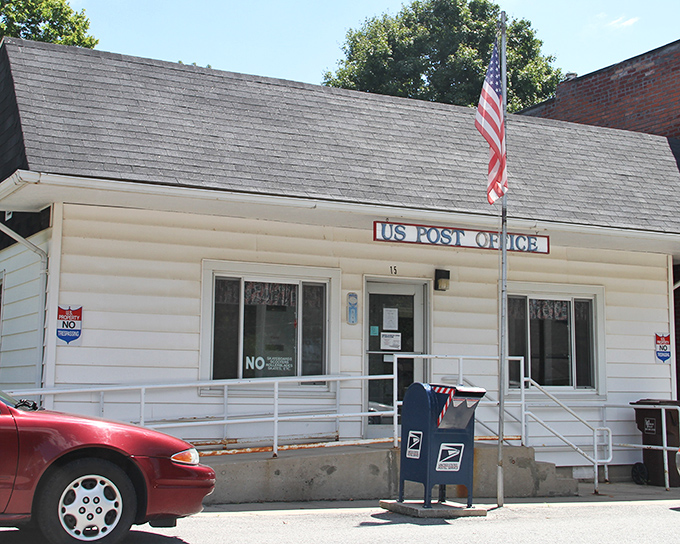 The Orestes Post Office isn't just a place to mail letters—it's the town's information hub where news travels faster than the postal service itself.