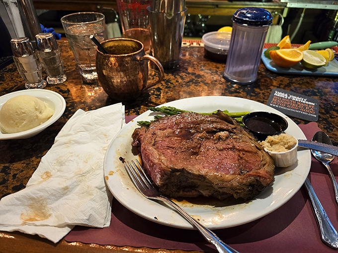 This prime rib isn't just dinner; it's a religious experience with au jus baptism. Carnivore heaven has an address, and it's in Wellsboro.