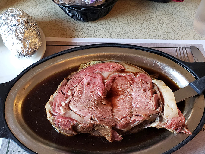 Behold the star attraction&mdash;prime rib so perfectly pink and tender, it makes grown Wisconsinites misty-eyed with carnivorous joy.