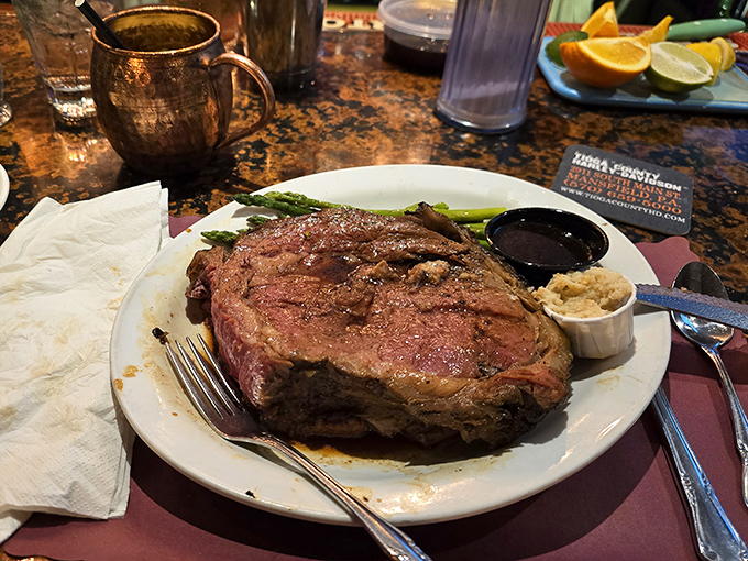 This prime rib isn't just dinner&mdash;it's an event. The kind of meal that makes you wonder why you ever waste stomach space on lesser foods.