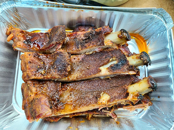 These ribs don't just fall off the bone&mdash;they practically leap into your mouth with a perfect bark that's the BBQ equivalent of a crisp autumn day.