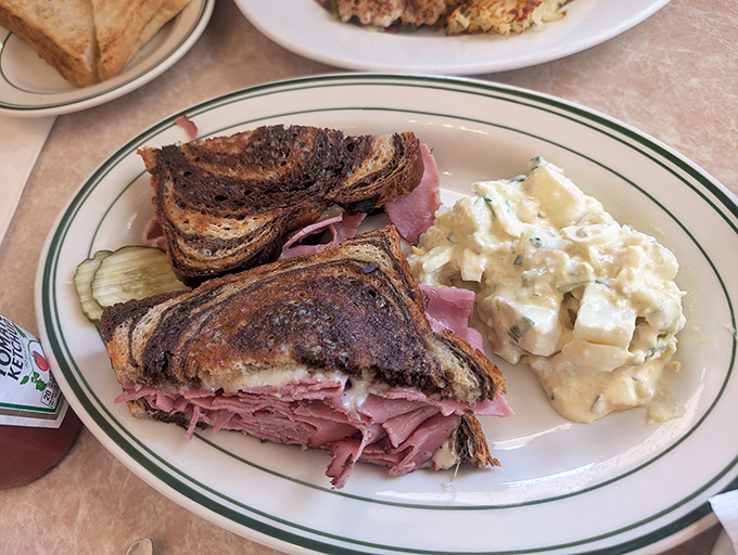 Behold the legendary Reuben sandwich that has locals forming what can only be called a devoted cult.