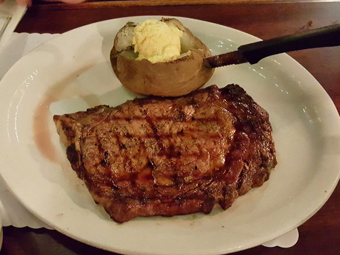 A perfectly grilled steak and loaded baked potato&mdash;the Fred Astaire and Ginger Rogers of classic American dining, dancing together in carnivorous harmony.