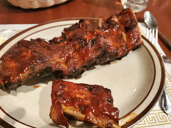 These ribs don't just fall off the bone&mdash;they practically leap into your mouth, glistening with that signature sauce that walks the perfect sweet-tangy tightrope.