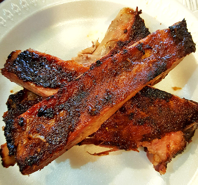 These ribs don't just fall off the bone&mdash;they practically leap toward your mouth. That bark is the result of patience, not shortcuts.