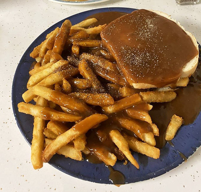 Not just a sandwich but a gravy-soaked declaration of love. This hot roast beef would make even your cardiologist consider the risks worth taking.