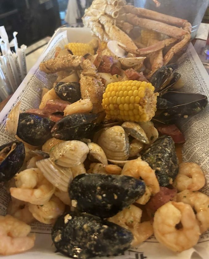 The Low Country Boil &ndash; where crab legs, shrimp, mussels, and corn have the kind of party your taste buds wish they were invited to years ago.