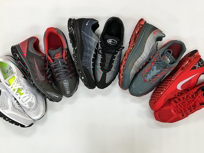 Nike heaven for the sneakerhead on a budget. These gently-worn kicks are just waiting for their second dance.