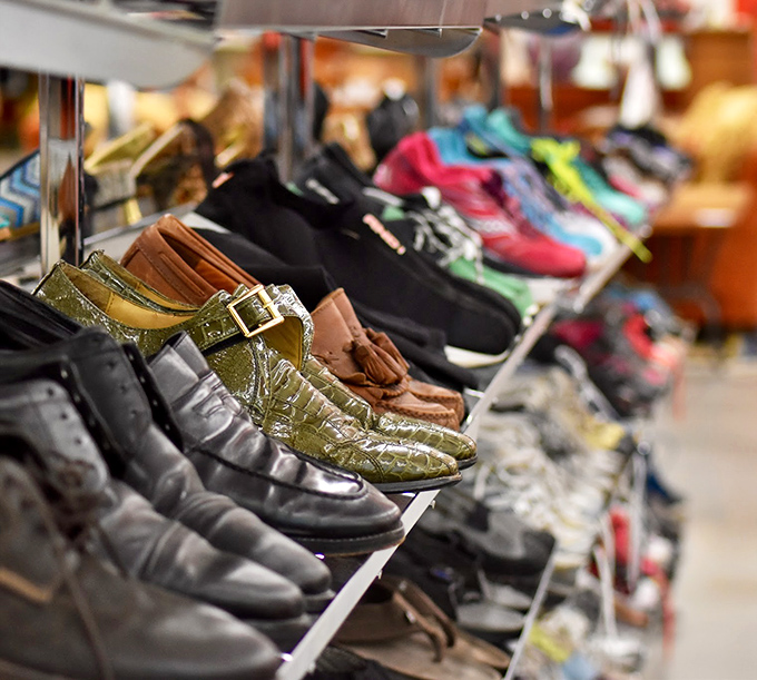 Cinderella had just one fairy godmother; you've got an entire rack of potential glass slippers here, minus the midnight deadline.