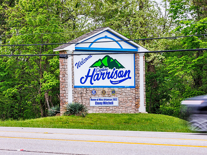The welcome sign says it all&mdash;Harrison embraces visitors with the kind of genuine hospitality that makes you wonder why you didn't visit sooner.