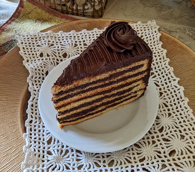 Behold the legendary Smith Island Cake in all its layered glory. Each impossibly thin tier tells a story of Maryland tradition.