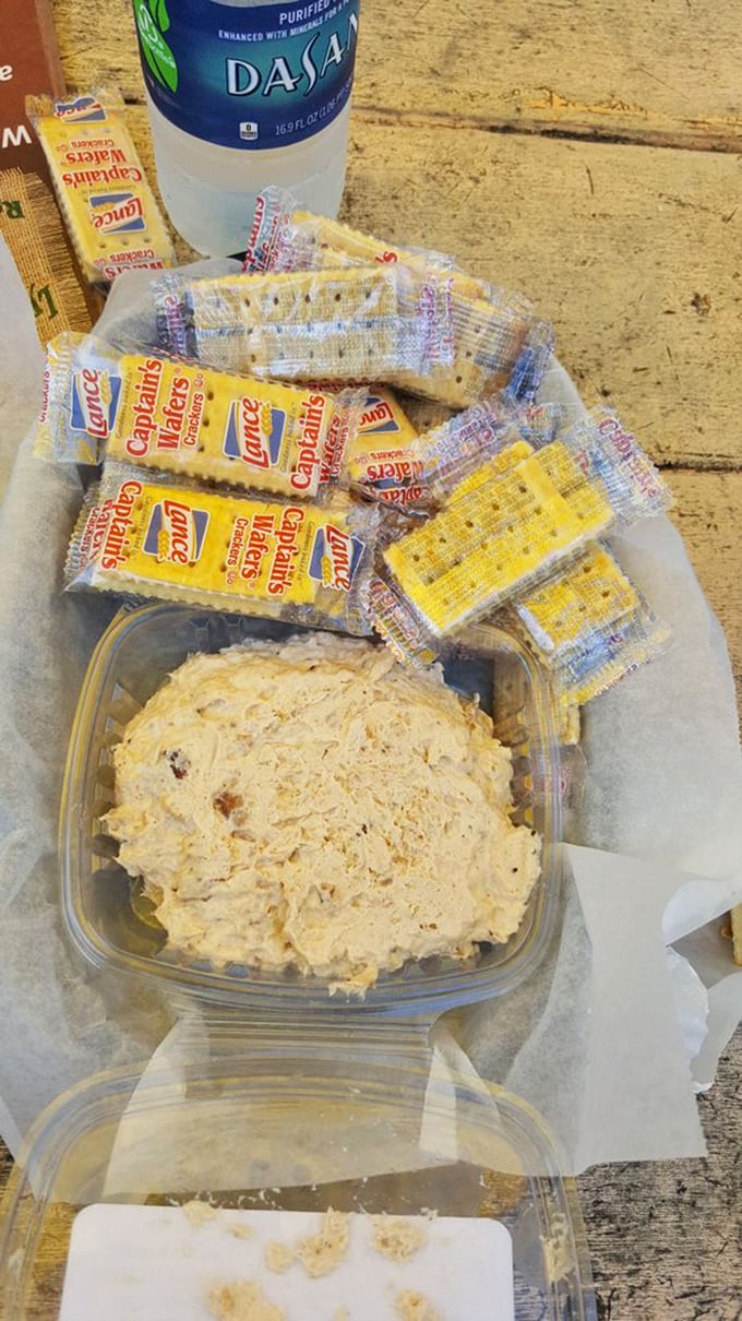 Treasure in a plastic container: This smoked fish dip with Captain's Wafers is Florida's answer to caviar and blini&mdash;but infinitely more satisfying.