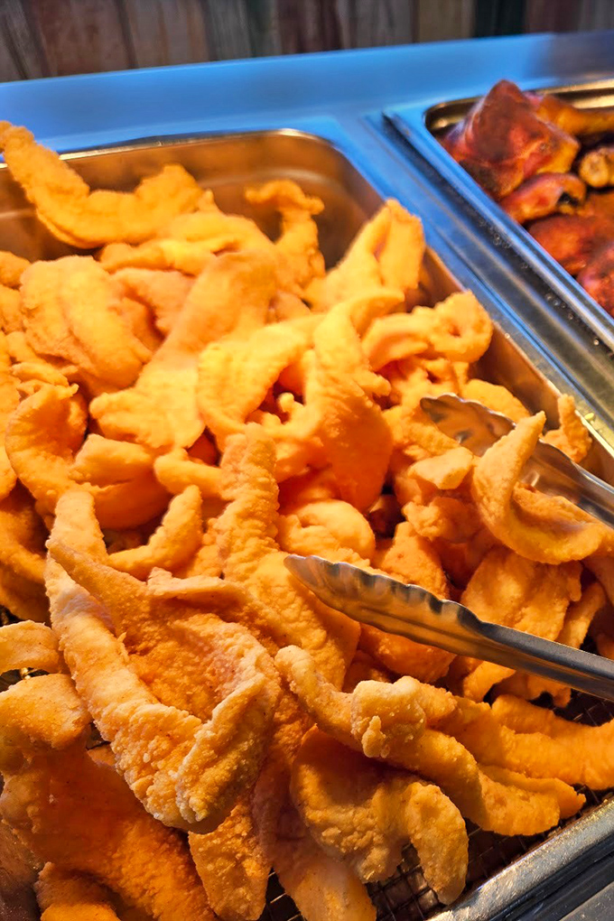 Golden-fried catfish that crackles with each bite—the kind that makes you wonder why anyone would eat fish any other way.