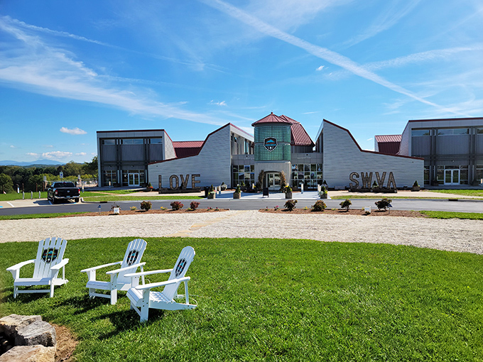 "LOVE SWVA" isn't just a sign&mdash;it's a promise. The Southwest Virginia Cultural Center showcases the region's creative spirit with Adirondack chairs inviting you to stay awhile.