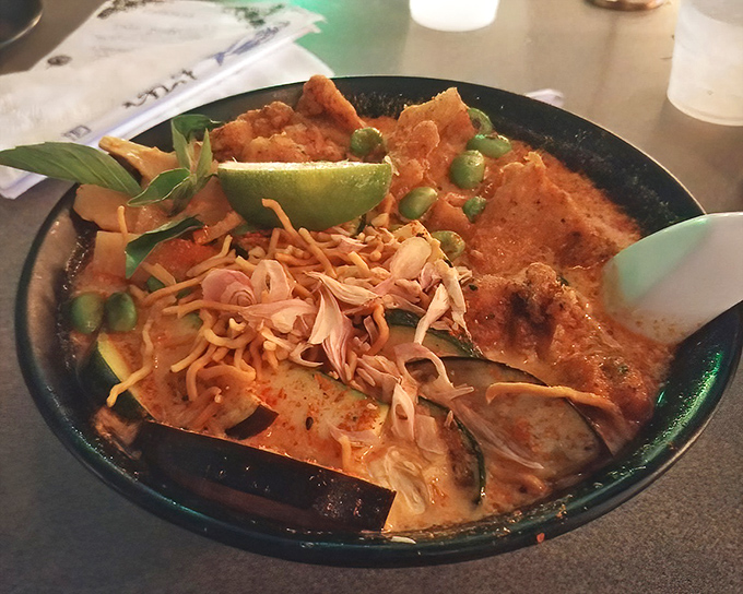 This isn't just spicy ramen—it's a fiery bowl of redemption that makes Michigan winters feel like a distant memory with every steaming spoonful.
