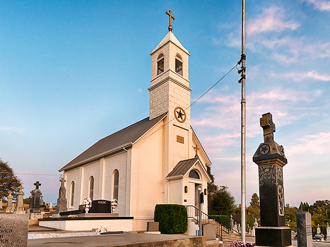 This serene church perched on the hillside proves that in Jackson, even spiritual elevation comes with a view.