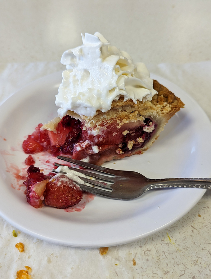 This isn't just pie&mdash;it's edible South Dakota poetry. The perfect strawberry-rhubarb balance creates a sweet-tart symphony that would make grandmothers weep with pride.