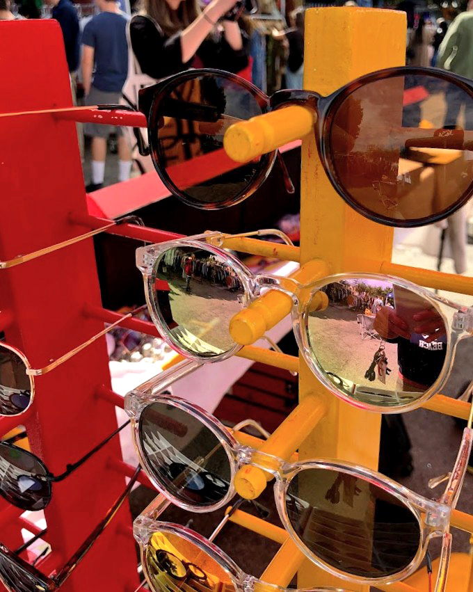Retro eyewear paradise where you'll find yourself saying, "These aren't just sunglasses&mdash;they're time machines for your face!"