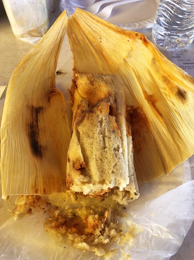Unwrapping a tamale is like opening a present where the wrapping is almost as important as what's inside&mdash;the corn husk imparts subtle flavor to the masa.