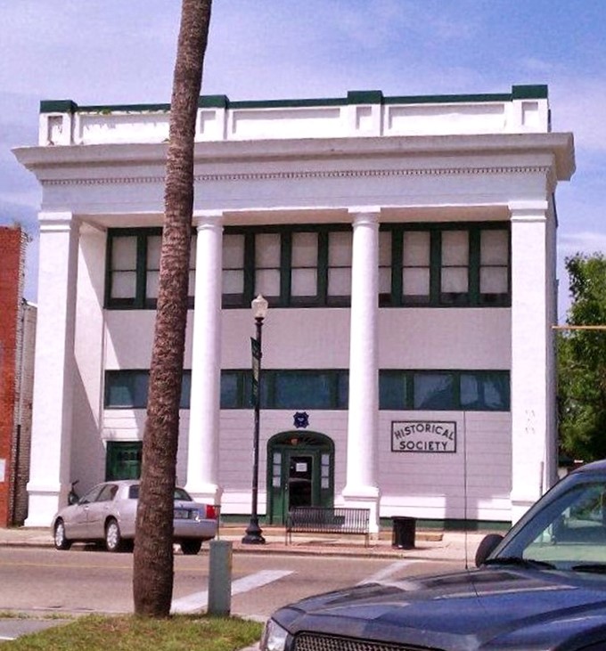 The Taylor County Historical Society building looks like it could have starred in a small-town movie&mdash;complete with stately columns and stories waiting to be told.