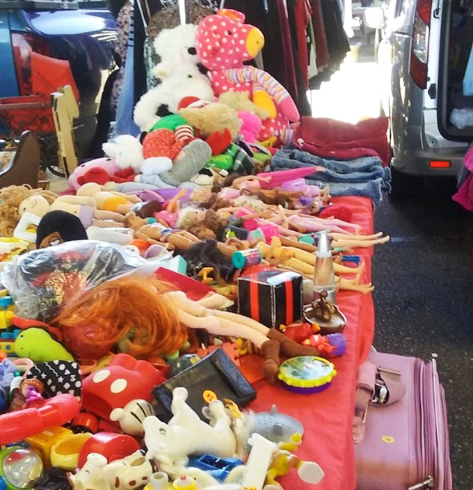 Stuffed animal paradise! This vibrant display of toys might just reunite adults with childhood memories while creating new ones for the little ones.
