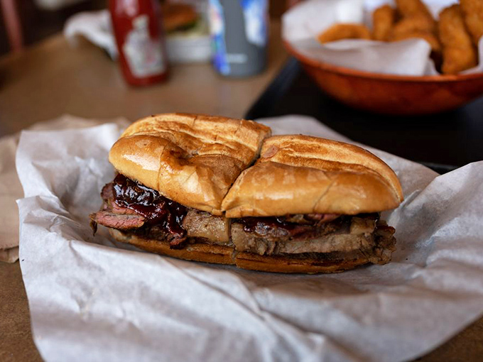 Behold the sandwich that ruins all other sandwiches &ndash; gloriously smoky and unapologetically messy.