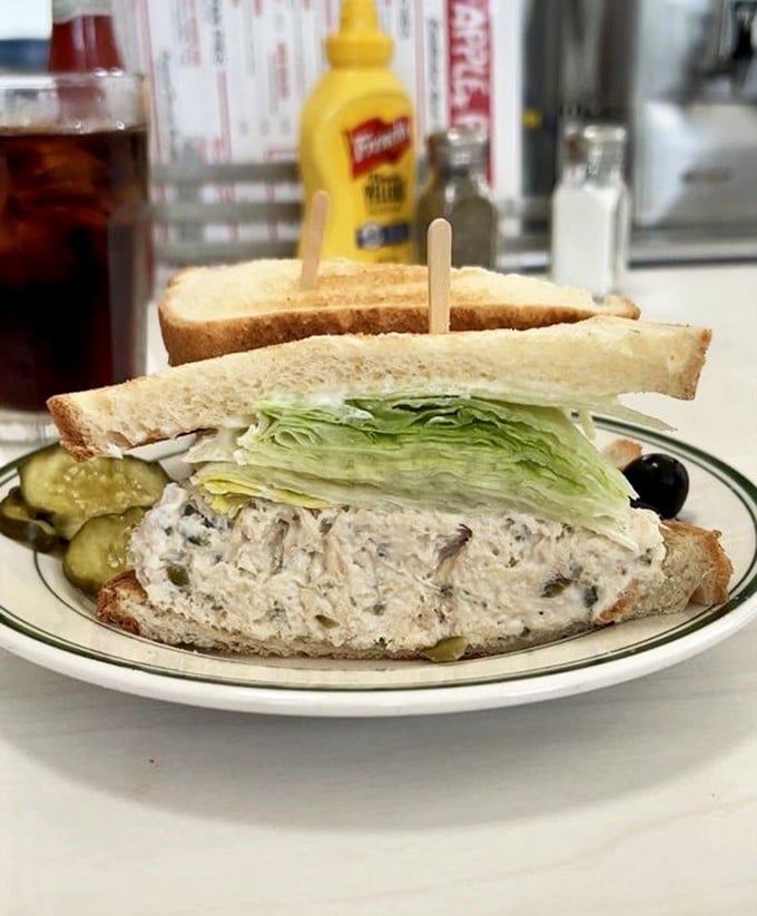 This tuna salad sandwich isn't trying to reinvent the wheel &ndash; it's just perfecting it with fresh ingredients and the confidence of a dish that knows exactly what it is.