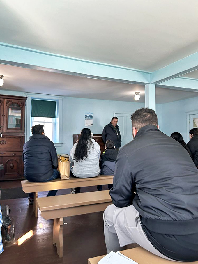 Inside the schoolhouse, visitors listen attentively as tour guides share insights about Amish education&mdash;where graduation doesn't require student loans.