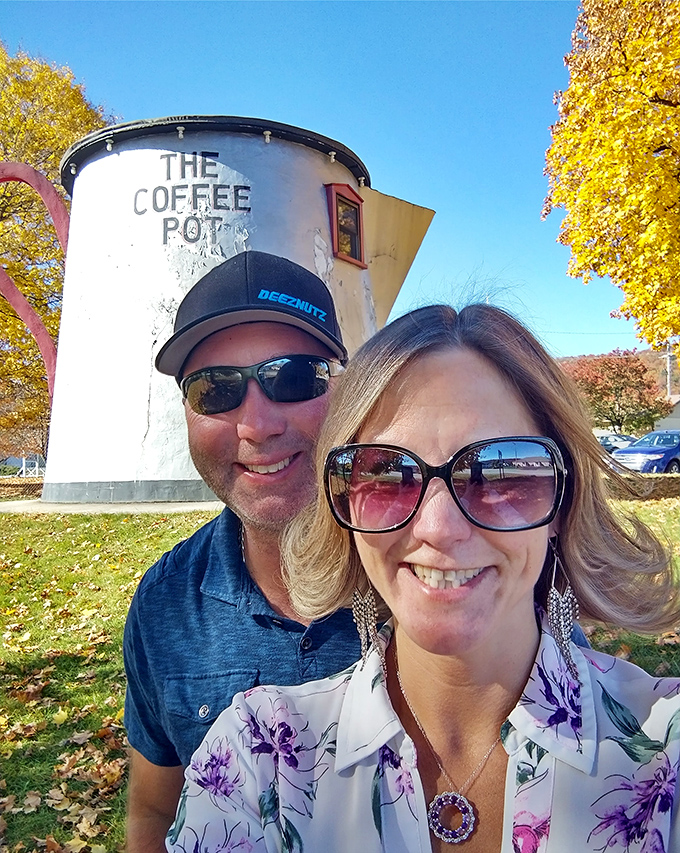 Visitors capturing the obligatory "I was here" photo. Some attractions are worth the detour&mdash;and the inevitable social media humble-brag.