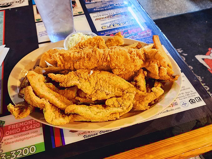 Golden-fried walleye that's so perfectly crisp and tender, you'll wonder if they have a direct hotline to the fish gods.