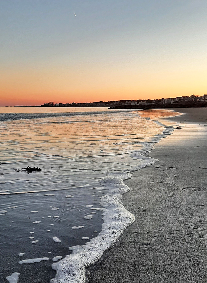 Wallis Sands Beach at sunset offers that rare combination &ndash; breathtaking beauty without the elbow-to-elbow crowds of more famous shores.