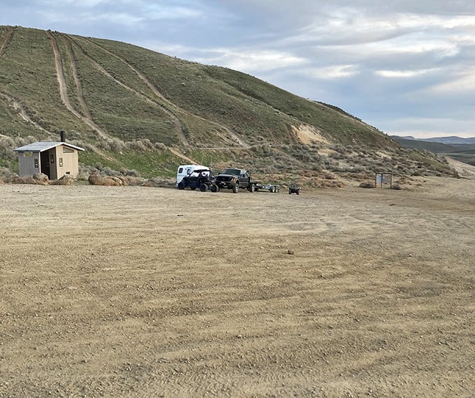 Nature's sandbox awaits at the Weiser Sand Dunes, where retirement toys have grown up from Tonka trucks to actual four-wheelers.