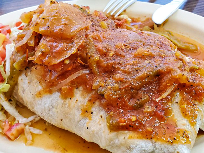 Not all heroes wear capes – some come wrapped in flour tortillas and smothered in sauce that makes you question why you ever ate anything else.