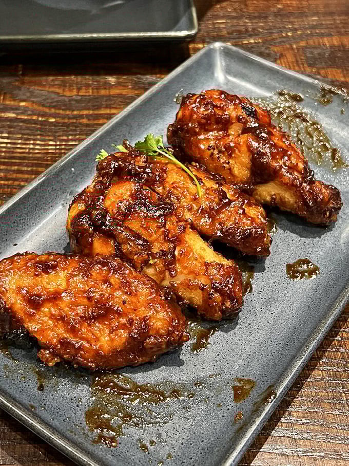These wings aren't just good, they're life-changing &ndash; glistening with sauce and sporting a bark that would make tree surgeons jealous.