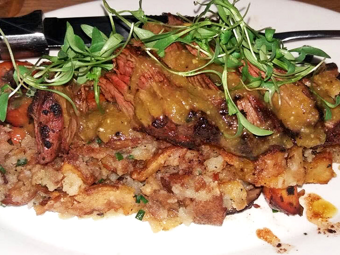 That wood-grilled steak isn't just dinner; it's a masterclass in simplicity, with each bite delivering a smoky sermon worthy of carnivorous devotion.