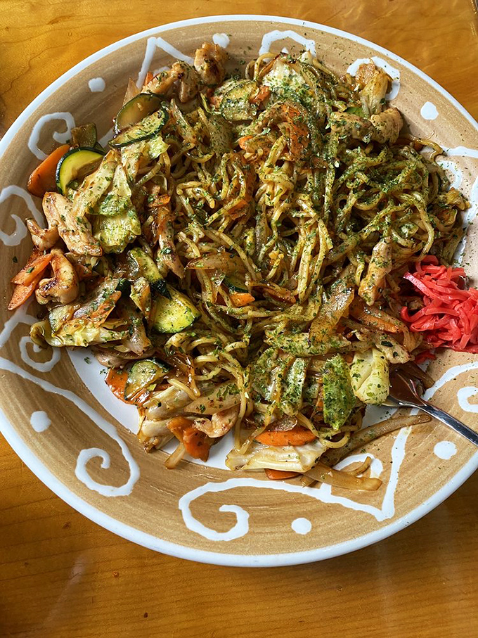 Behold the legendary yakisoba &ndash; a tangle of perfectly chewy noodles that people cross county lines to devour.