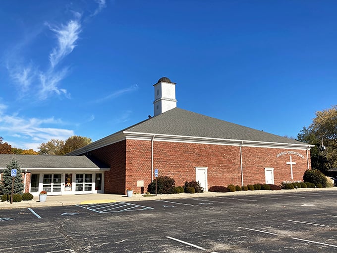 Sunday mornings at this classic church probably sound exactly like you'd imagine them.